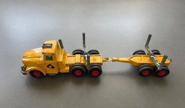 MATCHBOX - KING SIZE SCAMMELL CONTRACTOR PIPE TRUCK NO K-10 (Gebraucht ...