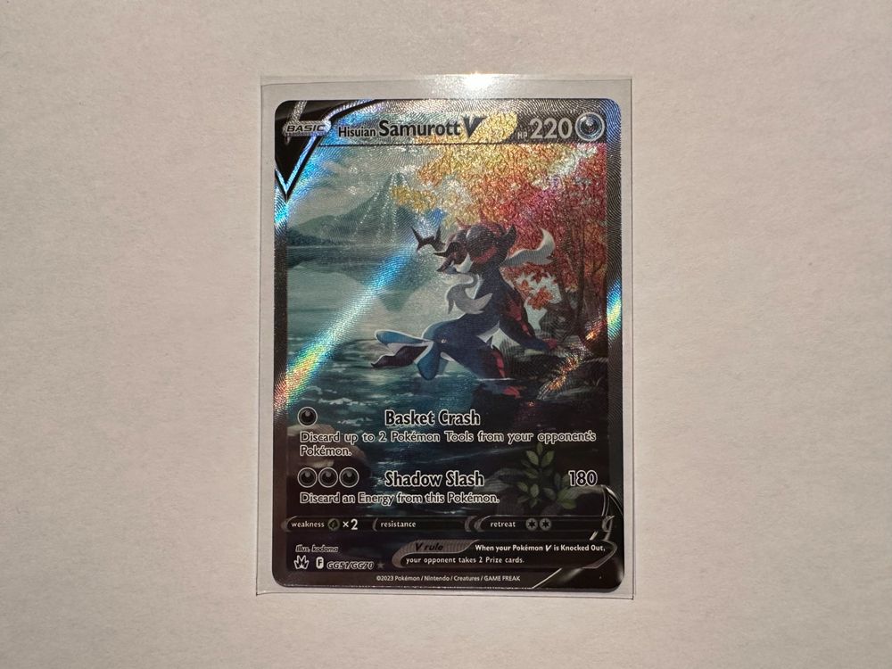 Hisuain Samurott V Alt Art Crown Zenith EN | Kaufen auf Ricardo