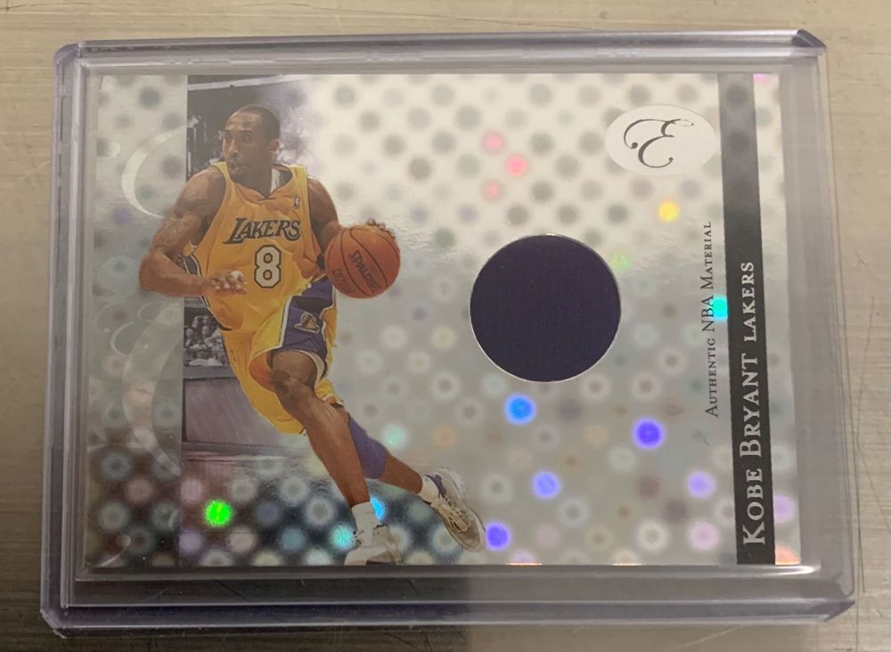 Top Kobe Bryant Game worn warm up Card (Neu (gemäss Beschreibung)) in Muttenz für CHF 130 – mit ...