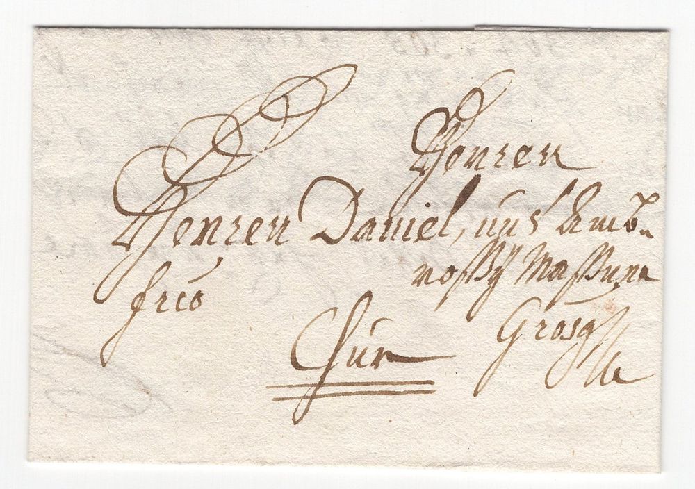 1738 Rosacco (Rorschach) Brief von Bayer Brief Chur Massner (Gebraucht ...