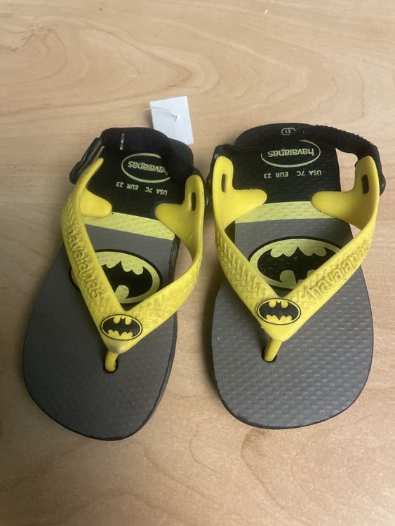 Havaianas Batman Kinder Flip Flops , Gr. 21, Top Zustand (Gebraucht) in ...