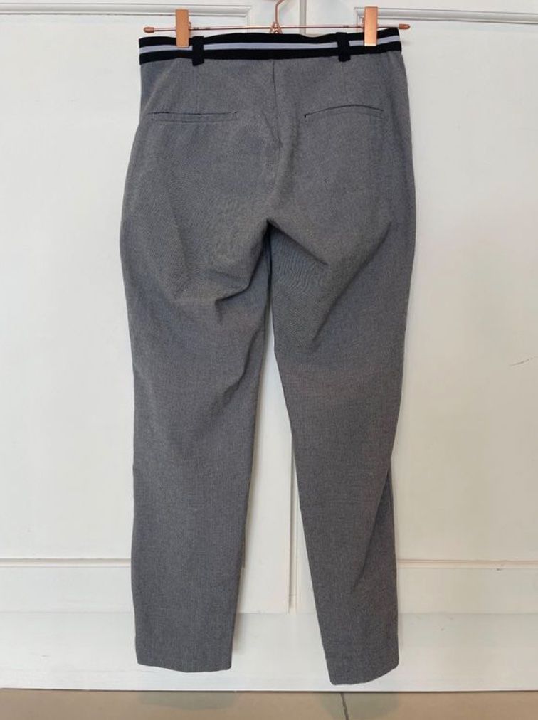 Pantalon femme gris à carreaux Stradivarius – Taille XS (D'occasion) à ...