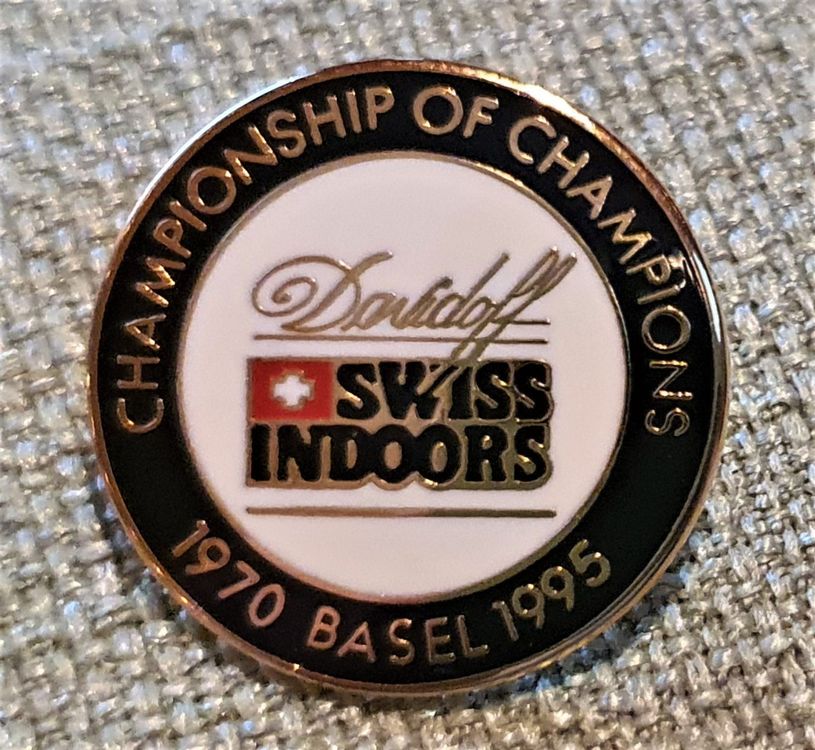 F047 - Pin Davidoff Swiss Indoors Basel (Gebraucht) in Reinach BL für ...
