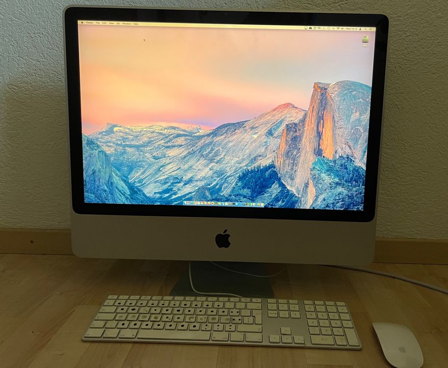 Apple iMac 24 2.8Ghz Intel Core2Duo 4GBRam 256GB SSD ab 1.- (Gebraucht ...