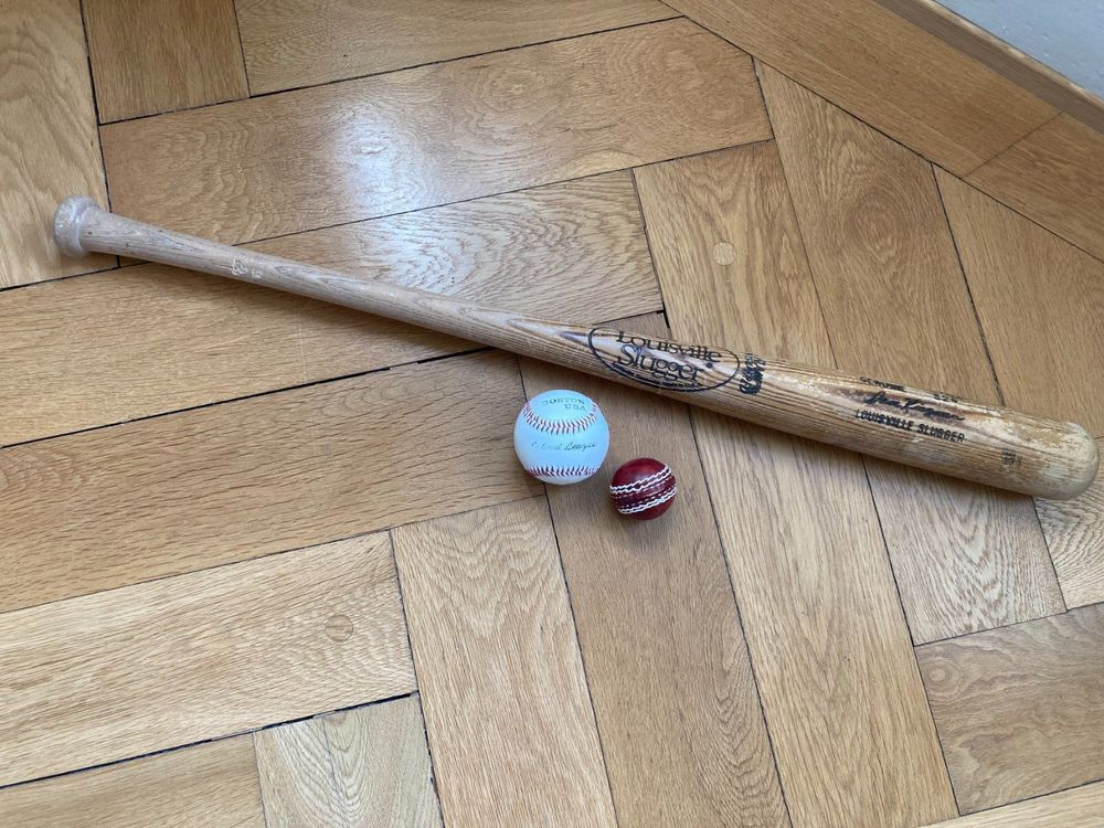 Louisville Slugger Ash Wood Baseball Bat, Vintage, Rarität! | Kaufen ...