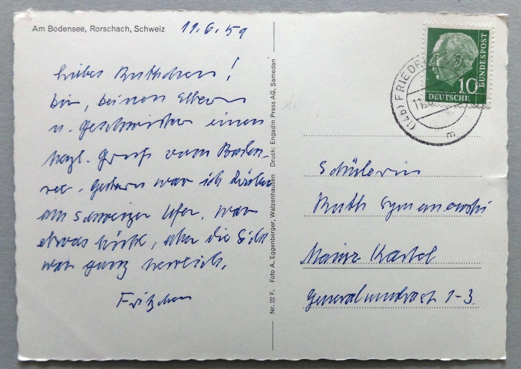 Am Bodensee, Rorschach (Défectueux) à Fétigny pour CHF 1 – avec ...