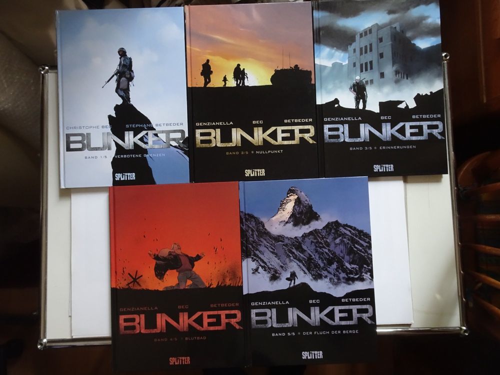 Bunker Band 1 - 5 komplett von Bec, Betbeder und Genzianella | Kaufen ...