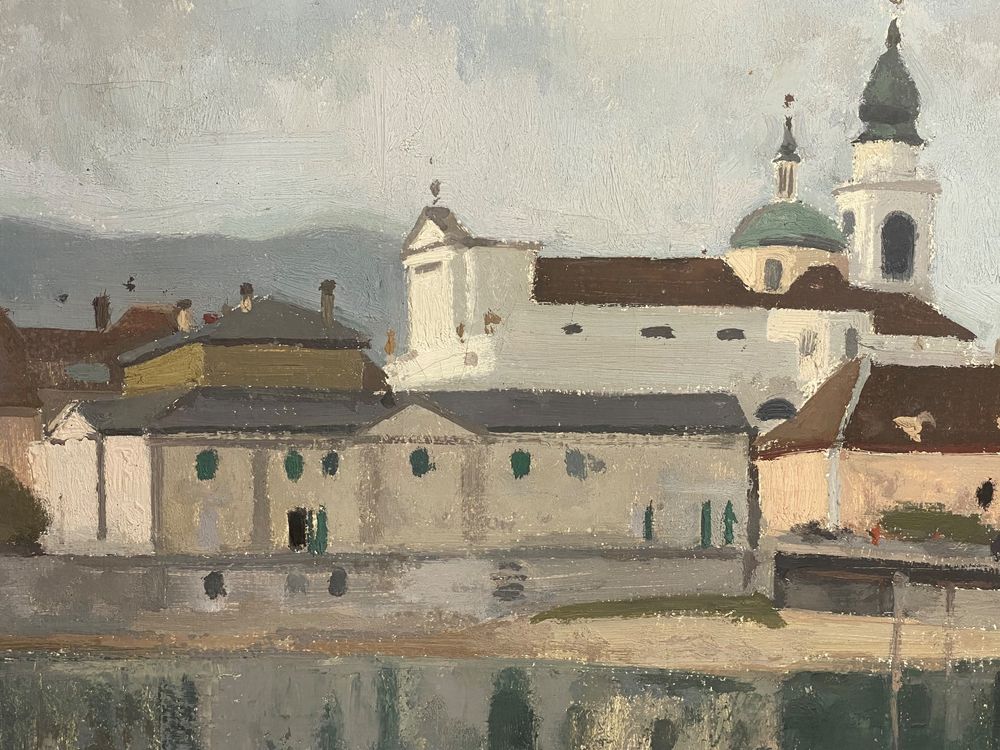 Karl MOOR (1904-1991) Tableaux peinture sur toile signée (Gebraucht) in Payerne für CHF 309 ...