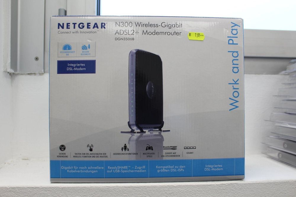 Netgear N300 Modemrouter (Neu und originalverpackt) in Fahrwangen für ...