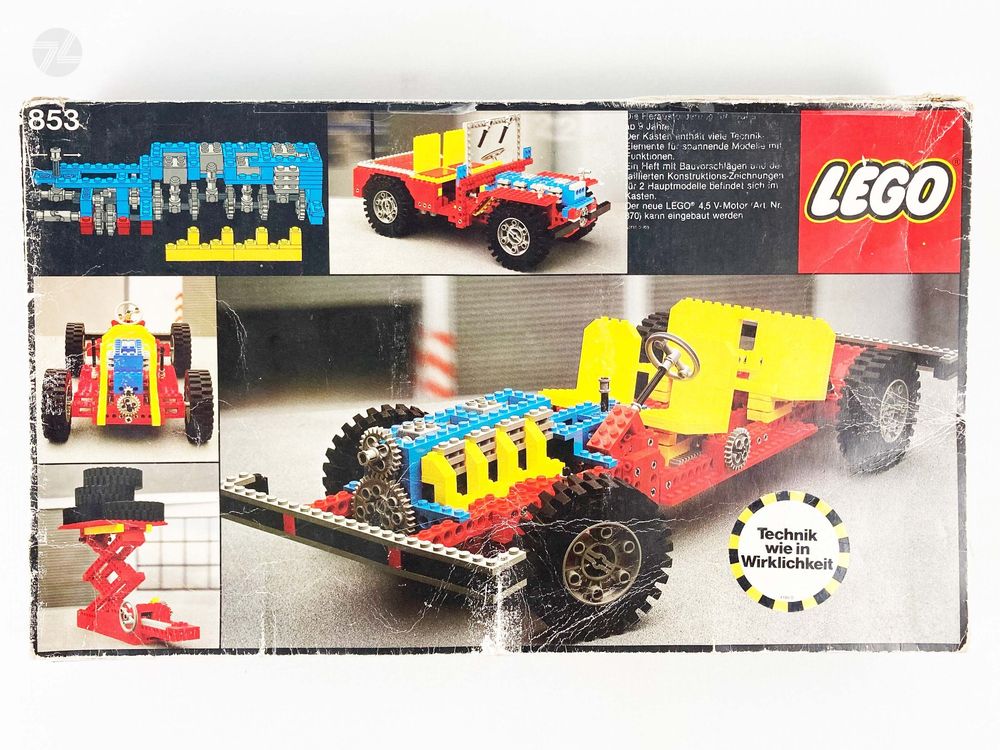 Lego Technic 853 Car Chassis Vintage Legoland OVP | Kaufen auf Ricardo