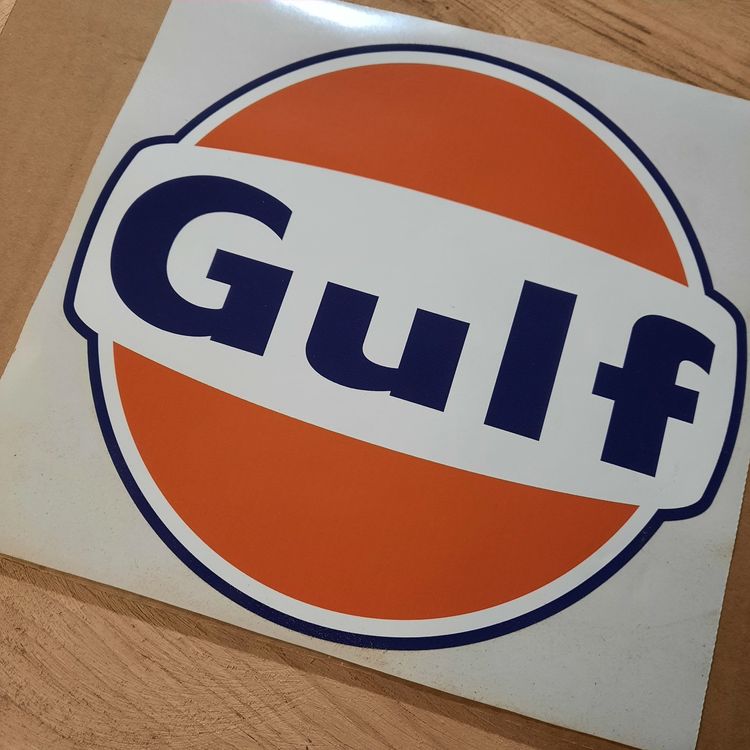 Gulf Logo Kleber | Kaufen auf Ricardo