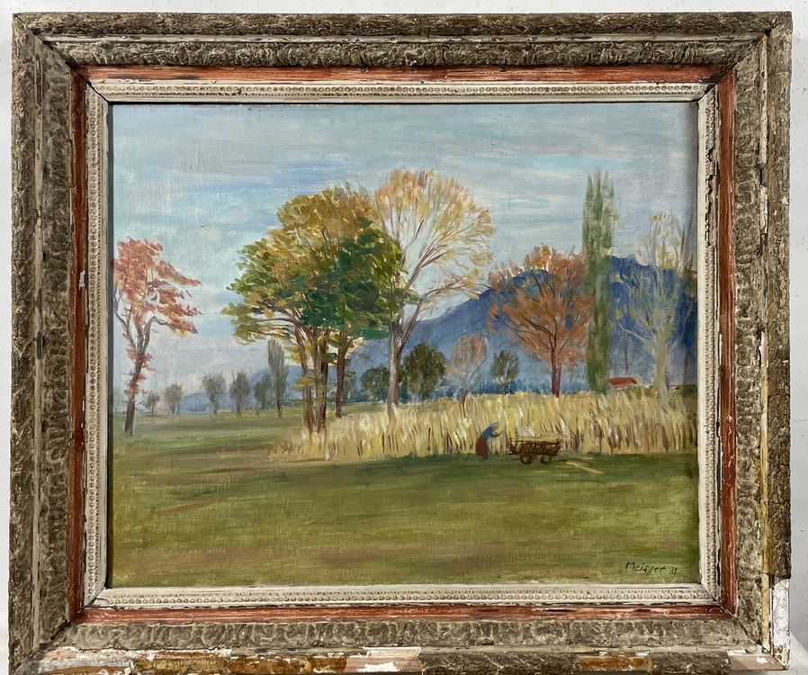 Leonhard Meisser (1902-1977) grosses Gemälde - Landschaft | Kaufen auf ...