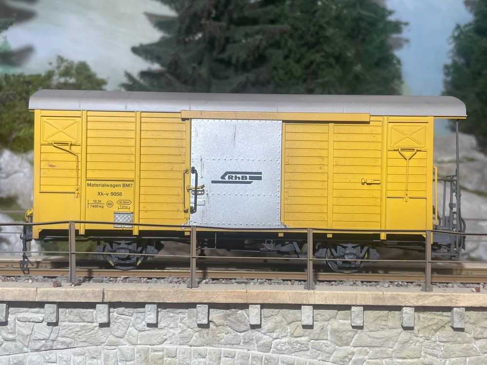 Model Rail, RhB, Xk-v- Güterwagen (Neu und originalverpackt) in ...