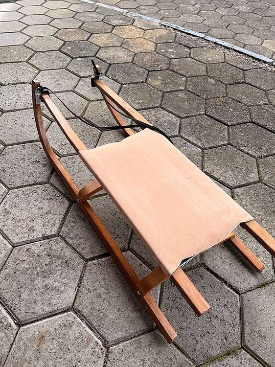 Holz Rodelschlitten (Neu (gemäss Beschreibung)) in Stüsslingen für CHF ...
