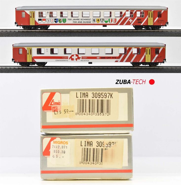 Lima 2x EW I Personenwagen SBB H0 GS OVP (Gebraucht) in St. Gallen für CHF 110 – mit Lieferung ...