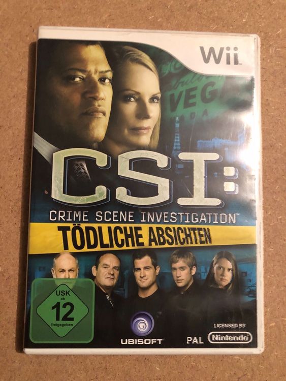 CSI tödliche Absichten Nintendo Wii | Kaufen auf Ricardo