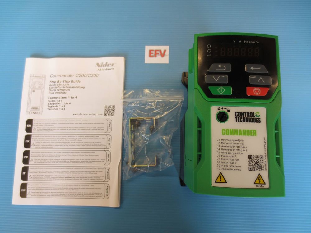 Neuer Control Techniques Frequenzumrichter 0.55kW 1x230VAC (Neu und ...