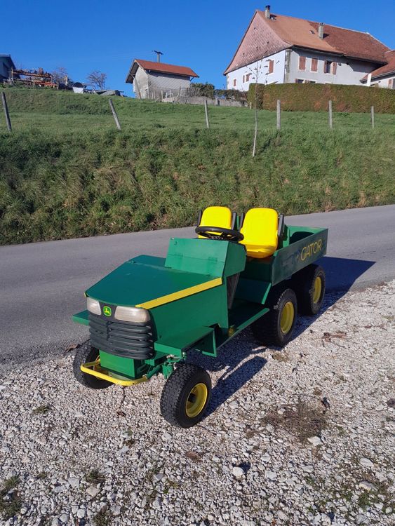 Gator John-Deere pour enfant: Traktor, Rasentraktor... (Gebraucht) in Cuarny für CHF 1750 – nur ...