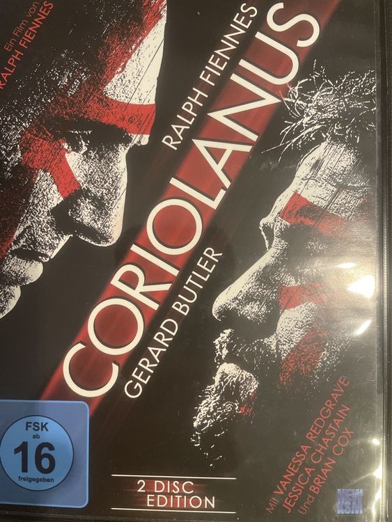 Coriolanus, moderne Shakespeare Adaption, Gerard Butler | Kaufen auf ...