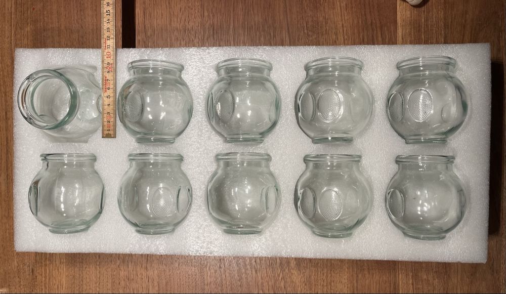 Glas Schröpfgläser Set, 10 Stück, Medizinisch, Top Zustand! (Gebraucht) in Oberdorf SO für CHF ...