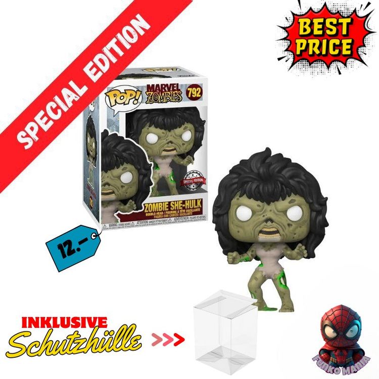 Funko POP! Marvel Zombies - Zombie She-Hulk "Special Edition | Kaufen ...