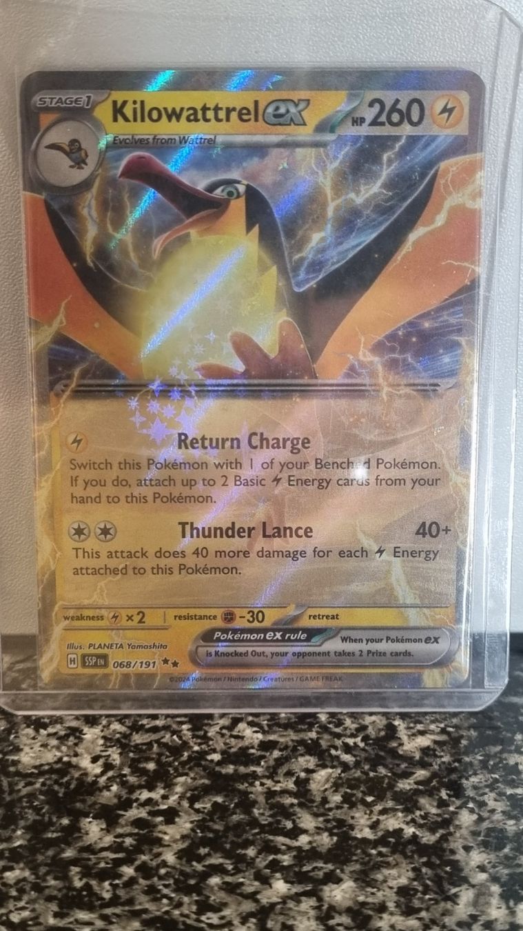 Pokémon – Kilowattrel ex 🇺🇸 - 68 - Surging Sparks (Gebraucht) in Bern ...