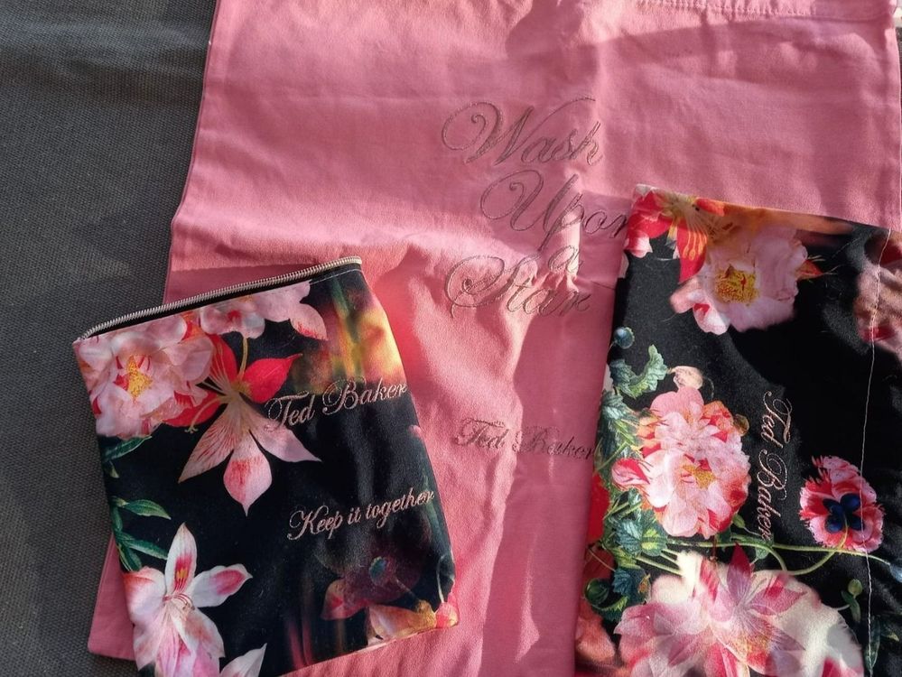 TED BAKER Travel Set Reiseset *NEU* floral und coral (Neu (gemäss ...