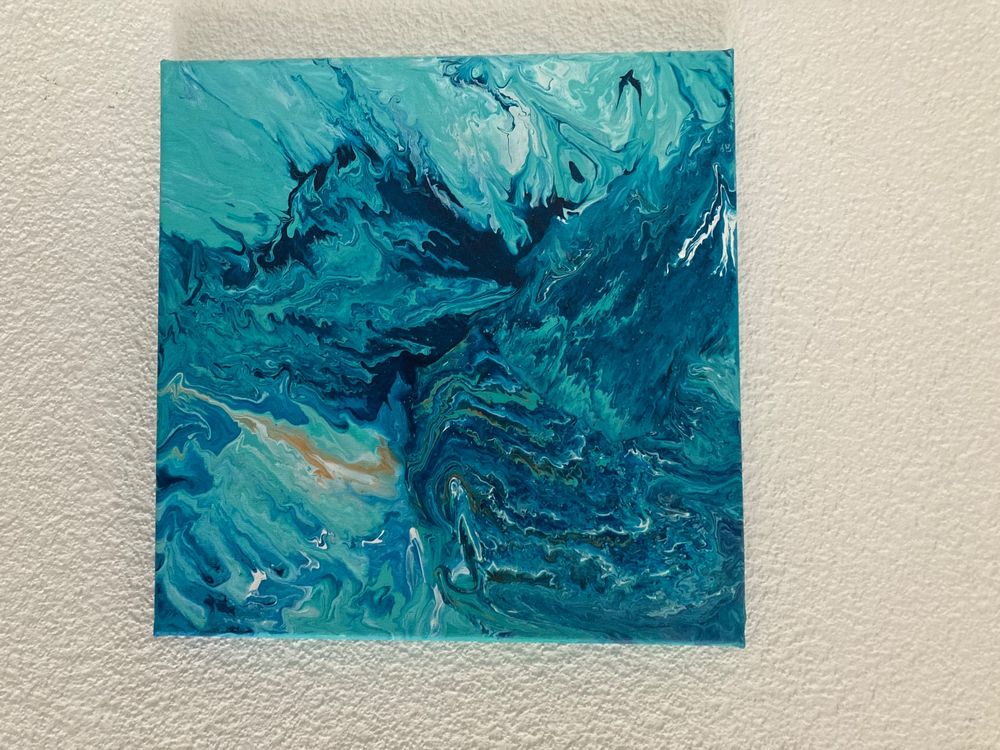Acrylic Pouring Bild | Kaufen auf Ricardo
