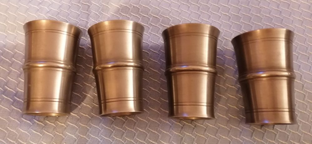 4 x Becher Reinzinn Sigg Frauenfeld - 364g - wie NEU! (Neu (gemäss Beschreibung)) in Elsau für ...