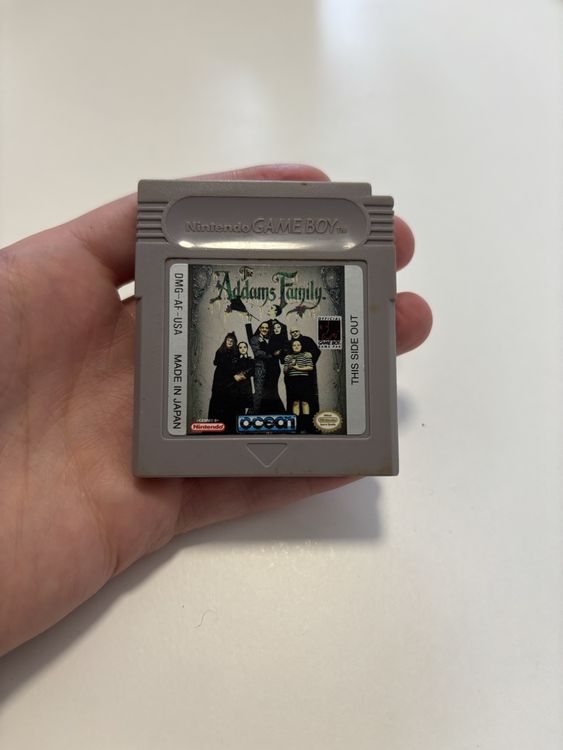 The Addams Family Game Boy, jeu fonctionne preuve à l’appui (Gebraucht ...