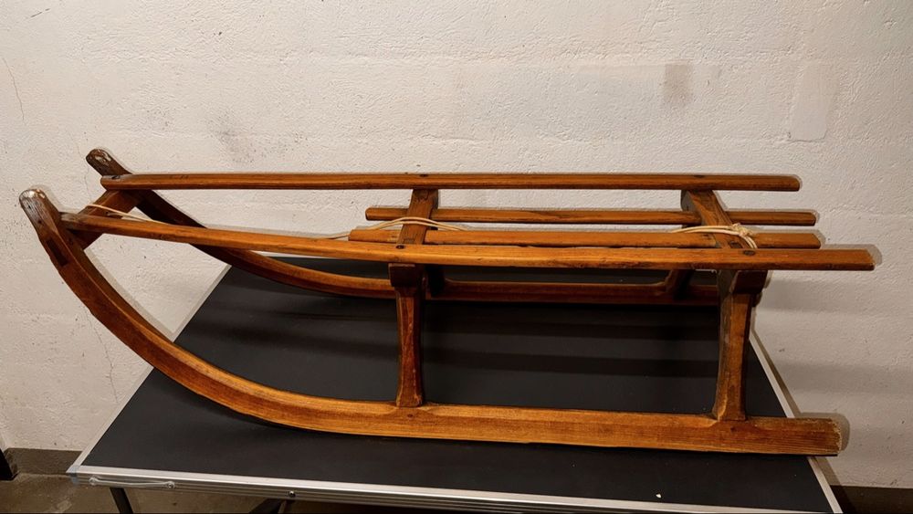 Roggi Holzschlitten (DE) ca 1920 - Deko (Gebraucht) in Zürich für CHF 1 ...