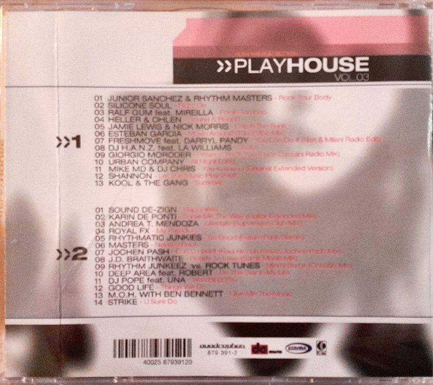 PLAY HOUSE VOL. 1, 2 & 3 (3 X 3 CD's) PUSH THE PLAY BUTTON! | Kaufen ...