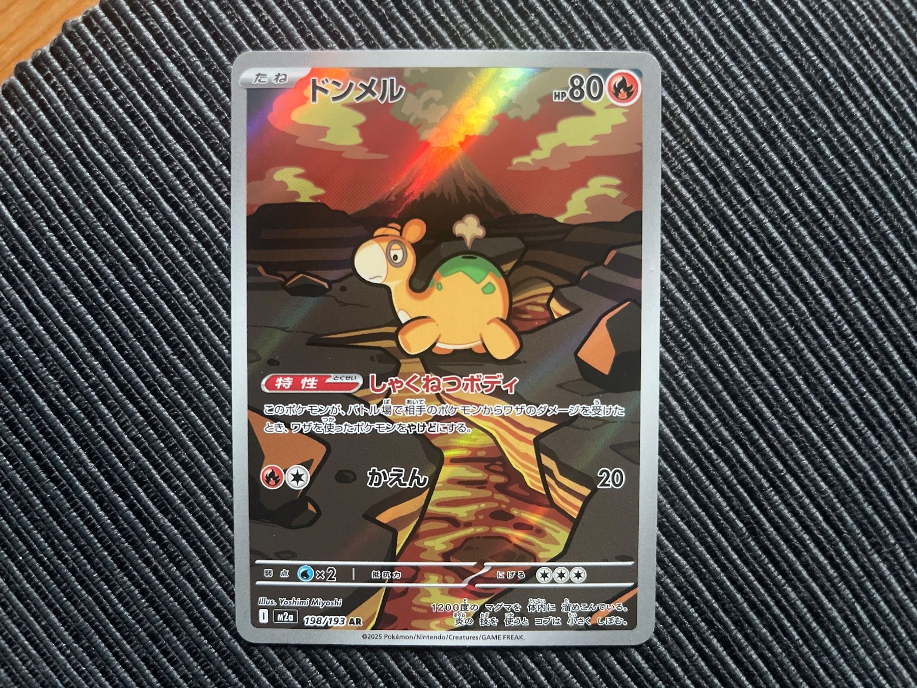 Pokemon Numel Art Rare AR Japan Mega Dream EX (Neu (gemäss Beschreibung ...
