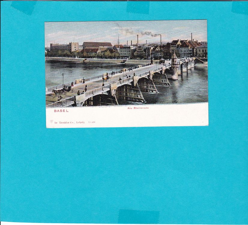 Basel-alte Rheinbrücke | Kaufen auf Ricardo