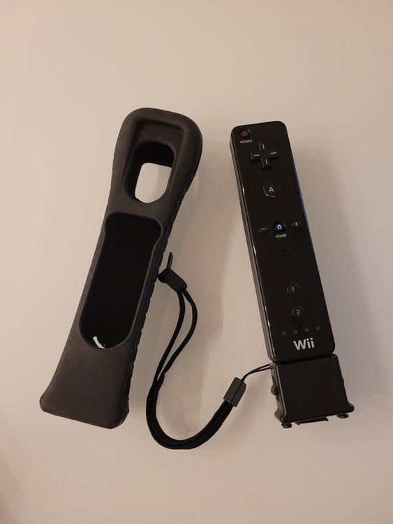 Wii Remote mit Motion Plus Adapter und Schutzhülle (Gebraucht) in ...