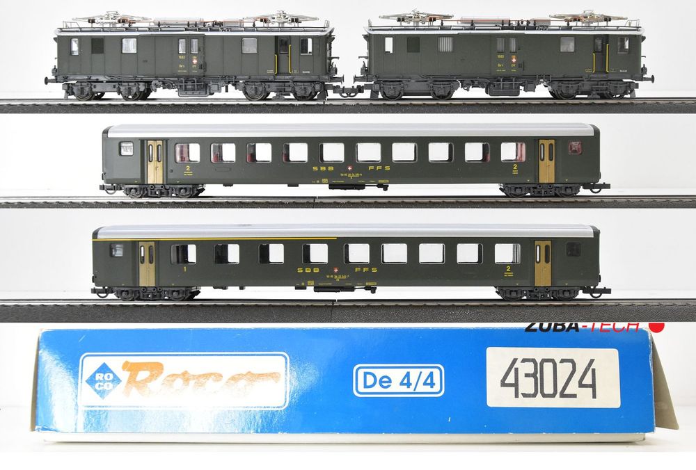 Roco 43024 Pendelzug Sulgener Pendel 4-tlg SBB H0 GS Analog (Gebraucht ...