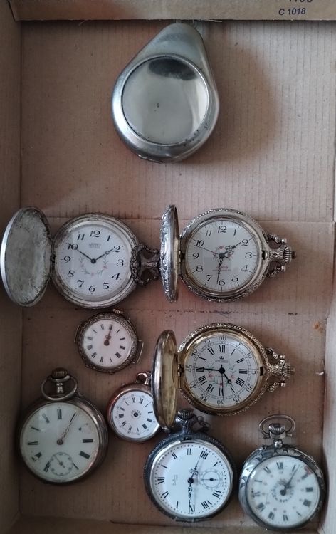 Konvolut Antike Taschenuhren defekt (Defekt) in Bern für CHF 55 – mit Lieferung auf Ricardo kaufen