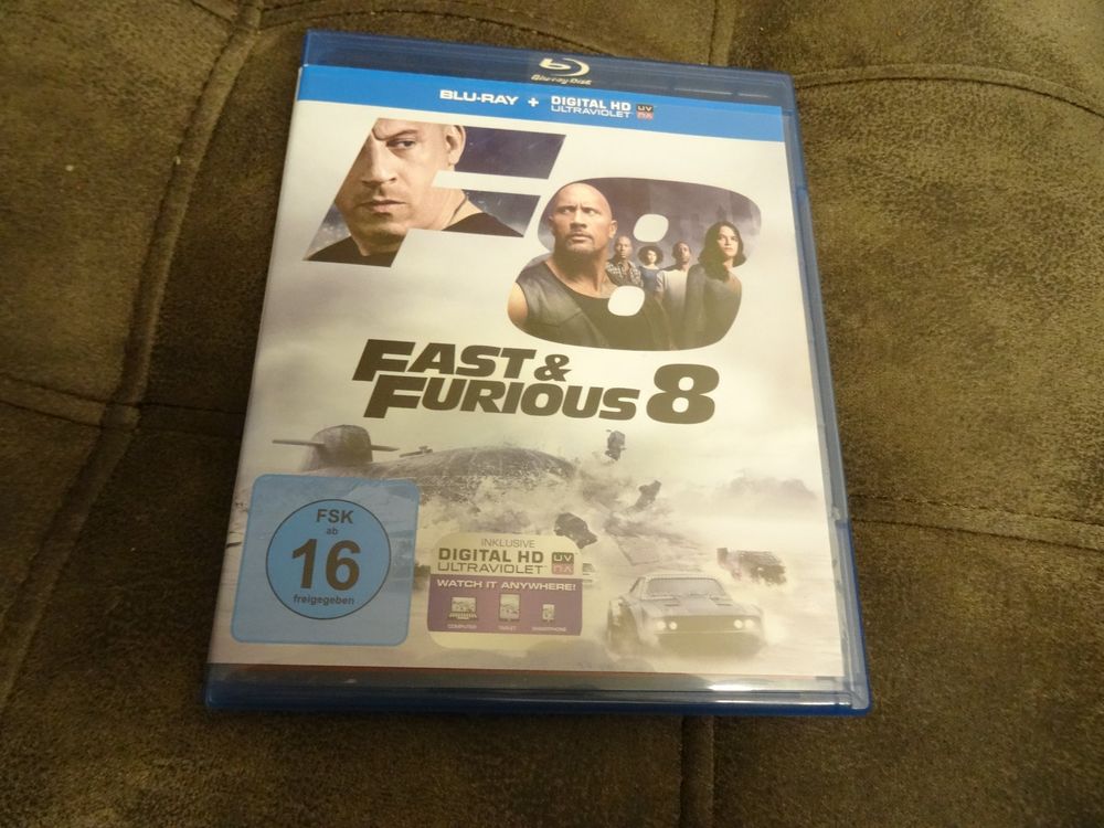 Fast & Furious 8 BLU-RAY (Gebraucht) in Olten für CHF 3.5 – mit ...