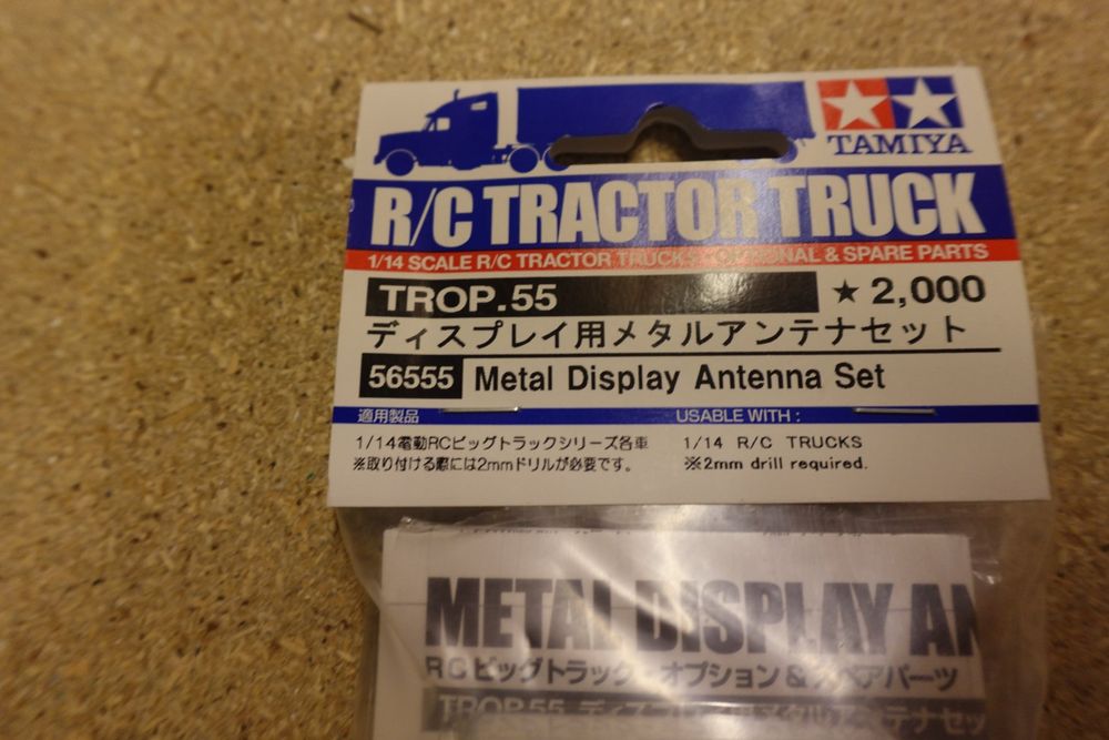 TAMIYA 56555 Metal Display Antenna Set (Neu und originalverpackt) in ...