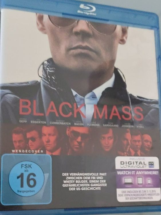 Black Mass Blu-Ray (Gebraucht) in Dottikon für CHF 3 – mit Lieferung auf Ricardo kaufen