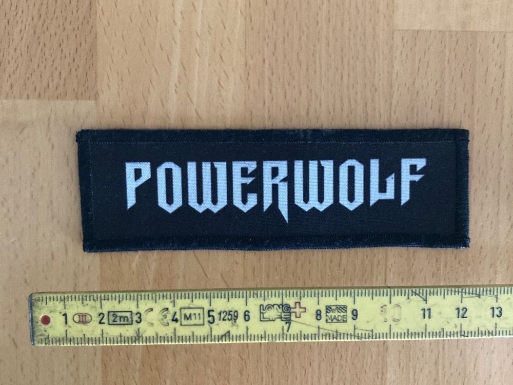 Powerwolf Patch Sticker Aufnäher Metal Rock Band | Kaufen auf Ricardo