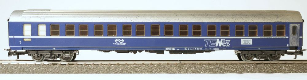 Märklin H0 - NS TEN Schlafwagen Eurofima Art.nr. 4151 (Gebraucht) in ...