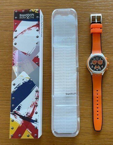 Swatch IRONY X LITE orange | Kaufen auf Ricardo