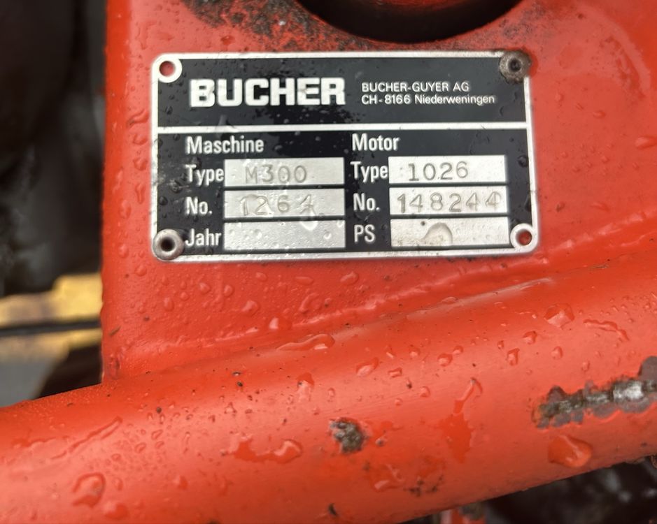 Motormäher Bucher M300 (Gebraucht) in Silenen für CHF 310 – nur ...