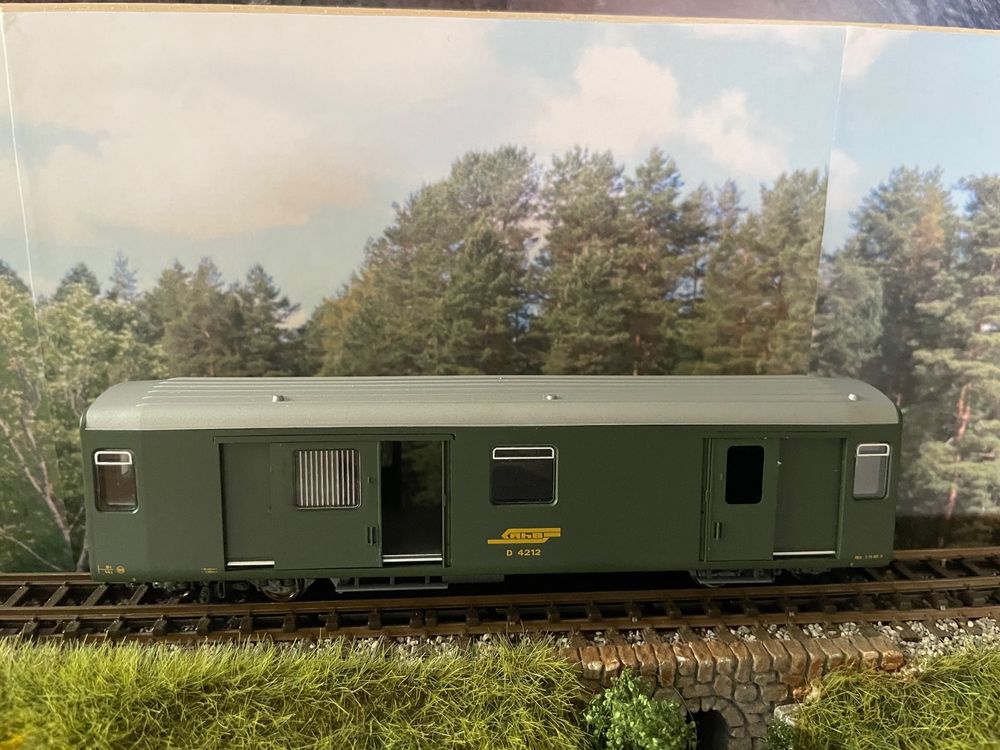 BEMO HOm Gepäckwagen RhB grün | Kaufen auf Ricardo