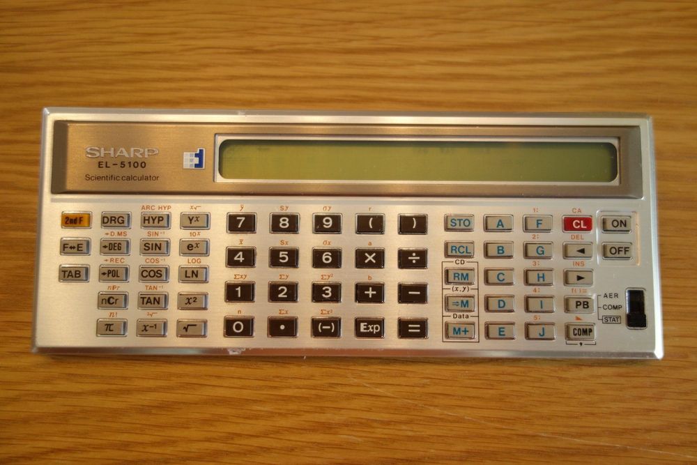 Sharp EL-5100 Taschenrechner | Kaufen auf Ricardo