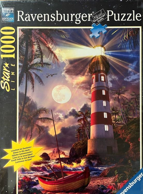 Ravensburger Puzzle Leuchtturm am Strand - 1000 (Neu und originalverpackt) in Zufikon für CHF 15 ...
