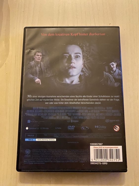 DVD Weapons neu (30.10.25) ab 10Fr.! (Neu (gemäss Beschreibung)) in Aesch BL für CHF 10 – mit ...