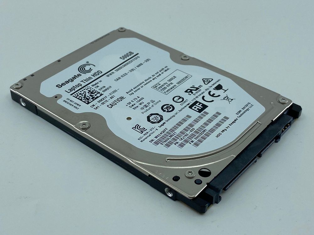 Seagate Laptop Thin HDD 500GB SATA (22) (Neu (gemäss Beschreibung)) in ...