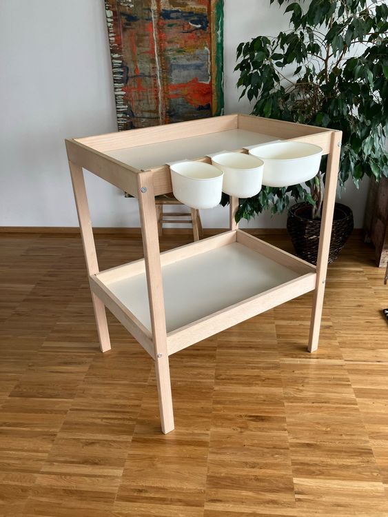 Wickeltisch aus Buchenholz | Kaufen auf Ricardo